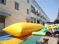 China Inflatable Water Park Ejection Bag for Water Games PVC 2 Year Warranty Custom Size for sale
