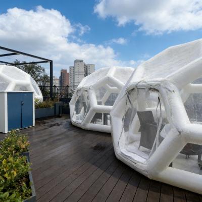 China Inflatable Bubble Dome Tent Clear PVC Camping House for Outdoor Events Custom Size for sale