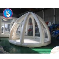 China Inflatable Transparent Dome Tent 3m 6m Diameter Advertising Bubble Tent for Events for sale