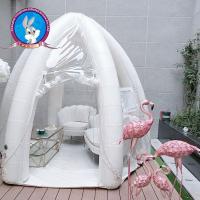 China Inflatable Transparent Dome Tent 3m 6m Diameter Advertising Bubble Tent for Events for sale