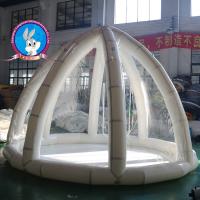 China Inflatable Transparent Dome Tent 3m 6m Diameter Advertising Bubble Tent for Events for sale