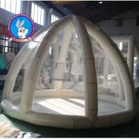 China Inflatable Transparent Dome Tent 3m 6m Diameter Advertising Bubble Tent for Events for sale