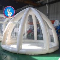 China Inflatable Transparent Dome Tent 3m 6m Diameter Advertising Bubble Tent for Events for sale