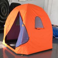 China Roof Top Inflatable Tent Four Season Double Layer PVC Camping Shelter with Skylight Custom Size for sale