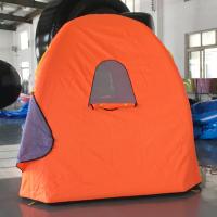China Roof Top Inflatable Tent Four Season Double Layer PVC Camping Shelter with Skylight Custom Size for sale