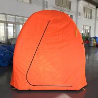 China Roof Top Inflatable Tent Four Season Double Layer PVC Camping Shelter with Skylight Custom Size for sale