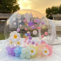 China Custom PVC Inflatable Bubble House Tent 3m 4m 5m for Outdoor Party Wedding Event for sale
