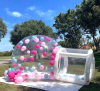 China Custom PVC Inflatable Bubble House Tent 3m 4m 5m for Outdoor Party Wedding Event for sale