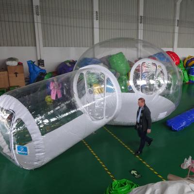 China Inflatable Clear Dome Bubble Tent 3m Transparent House for Party Advertising Event for sale
