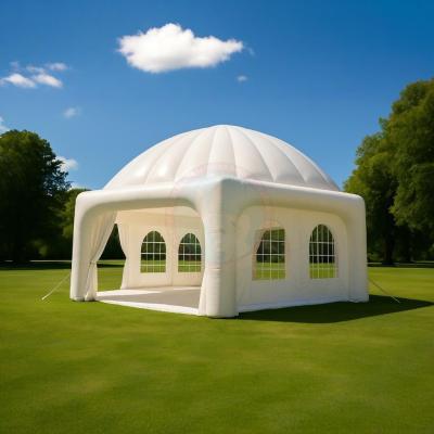 China Custom Inflatable Wedding Tent White 20-200 sqm PVC Event Tent for Outdoor Celebrations for sale