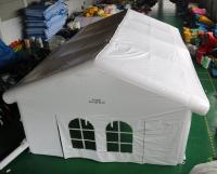China PVC Waterproof Inflatable One Bedroom Tent 9x6x4m Quick Opening Commercial Rental Shelter for sale