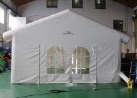 China PVC Waterproof Inflatable One Bedroom Tent 9x6x4m Quick Opening Commercial Rental Shelter for sale