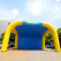 China Customized Inflatable Dome Tent 6-30m Diameter PVC Oxford Fabric for Camping Party for sale