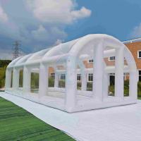 China Custom Inflatable Event Tent 10x10m Wedding Party Shelter with Transparent Sidewalls for sale