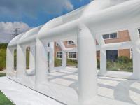 China Custom Inflatable Event Tent 10x10m Wedding Party Shelter with Transparent Sidewalls for sale