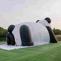 China Custom Inflatable Panda Tent 4m Walk In Animal Shelter for Outdoor Events Commercial Promotions for sale