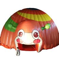 China Customized Inflatable Snail Tent Dome Play Shelter PVC 1500-2000mm Waterproof Quick Inflation for sale