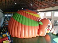 China Customized Inflatable Snail Tent Dome Play Shelter PVC 1500-2000mm Waterproof Quick Inflation for sale