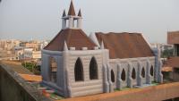 China European Style Inflatable Tent Grey Church Inflatable House Outdoor Tent 30-200 sqm PVC for sale