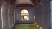 China European Style Inflatable Tent Grey Church Inflatable House Outdoor Tent 30-200 sqm PVC for sale