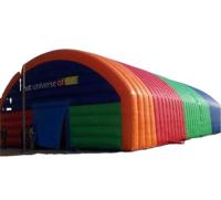 China Fast Setup Portable PVC Inflatable Tent Factory Custom Medical Sport Advertisement Construction Tent 10m for sale
