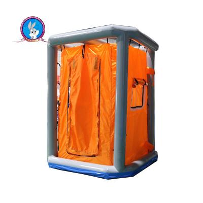 China Tonghuan Inflatable Field Hospital Tent 6x5x3m PVC Medical Shelter for Emergency for sale