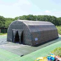 China Large Custom Inflatable Emergency Tent Shelter 200sqm Storage Warehouse Rapid Setup Outdoor Field Support for sale