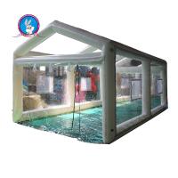 China Inflatable Medical Tent 6x5x3.2m PVC Emergency First Aid Shelter Decontamination Shelter for sale