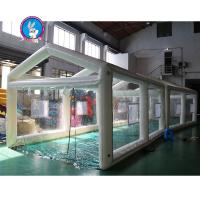 China Inflatable Medical Tent 6x5x3.2m PVC Emergency First Aid Shelter Decontamination Shelter for sale