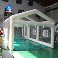 China Inflatable Medical Tent 6x5x3.2m PVC Emergency First Aid Shelter Decontamination Shelter for sale
