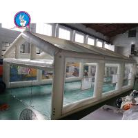 China Inflatable Medical Tent 6x5x3.2m PVC Emergency First Aid Shelter Decontamination Shelter for sale