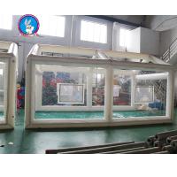 China Inflatable Medical Tent 6x5x3.2m PVC Emergency First Aid Shelter Decontamination Shelter for sale