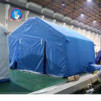 China Custom Inflatable Emergency Hospital Tent 80 sqm for Outdoor Medical Rescue Disaster Relief and Field Treatment for sale