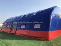 China PVC Inflatable Tent Large Space Emergency Shelter Custom Command Structure With Multi Window Layout for Disaster Relief, Outdoor Deployment, and Temporary Project Support for sale