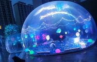 China Custom Inflatable Bubble Dome Tent with LED Lighting System for Outdoor Events for sale