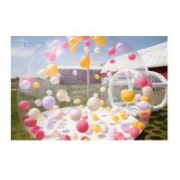 China Custom Inflatable Bubble Tent Clear Dome Balloon House for Commercial Outdoor Camping 3m for sale