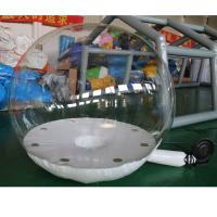 China Transparent PVC Christmas Decoration Ball 2m Diameter Inflatable Bubble House for Wholesale for sale