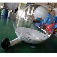 China Transparent PVC Christmas Decoration Ball 2m Diameter Inflatable Bubble House for Wholesale for sale