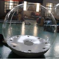 China Transparent PVC Christmas Decoration Ball 2m Diameter Inflatable Bubble House for Wholesale for sale