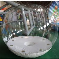 China Transparent PVC Christmas Decoration Ball 2m Diameter Inflatable Bubble House for Wholesale for sale
