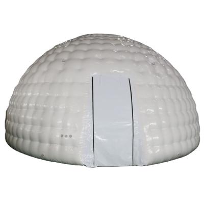 China Large Inflatable Dome Tent Igloo Tent 0.9mm PVC Waterproof Fire Retardant Outdoor for sale