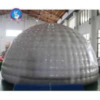 China Large Inflatable Dome Tent Igloo Tent 0.9mm PVC Waterproof Fire Retardant Outdoor for sale