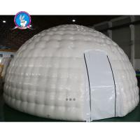 China Large Inflatable Dome Tent Igloo Tent 0.9mm PVC Waterproof Fire Retardant Outdoor for sale