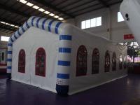 China Custom Large Inflatable Camping Tent 4 Season Waterproof Oxford Fabric Outdoor Party Tent for sale