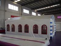 China Custom Large Inflatable Camping Tent 4 Season Waterproof Oxford Fabric Outdoor Party Tent for sale