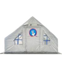 China Custom Inflatable Tent 4 Season PVC Waterproof Portable Air Sealed Camping Shelter for Outdoor Commercial Use for sale