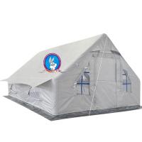 China Custom Inflatable Tent 4 Season PVC Waterproof Portable Air Sealed Camping Shelter for Outdoor Commercial Use for sale
