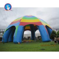 China Large Inflatable Dome Tent for Sale Durable Outdoor Shelter 10 Person 210D Oxford for sale
