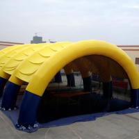 China Giant Inflatable Arched Tent for Events Exhibitions Custom Size PVC Tarpaulin 110V 220V for sale