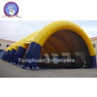 China Giant Inflatable Arched Tent for Events Exhibitions Custom Size PVC Tarpaulin 110V 220V for sale